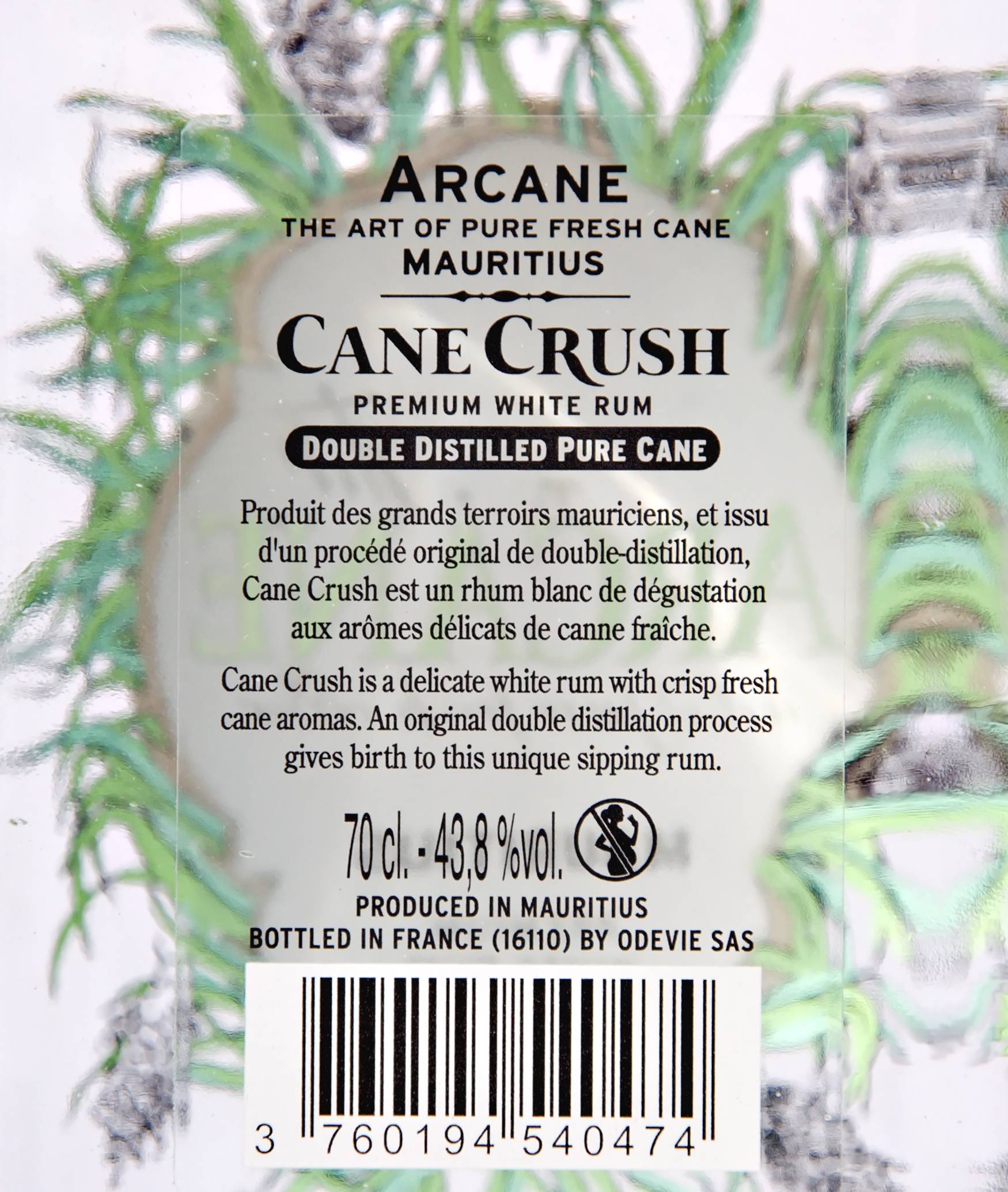 Rum Arcane Cane Crush, 43,8% Vol., 0,7l | Luxury Drinks