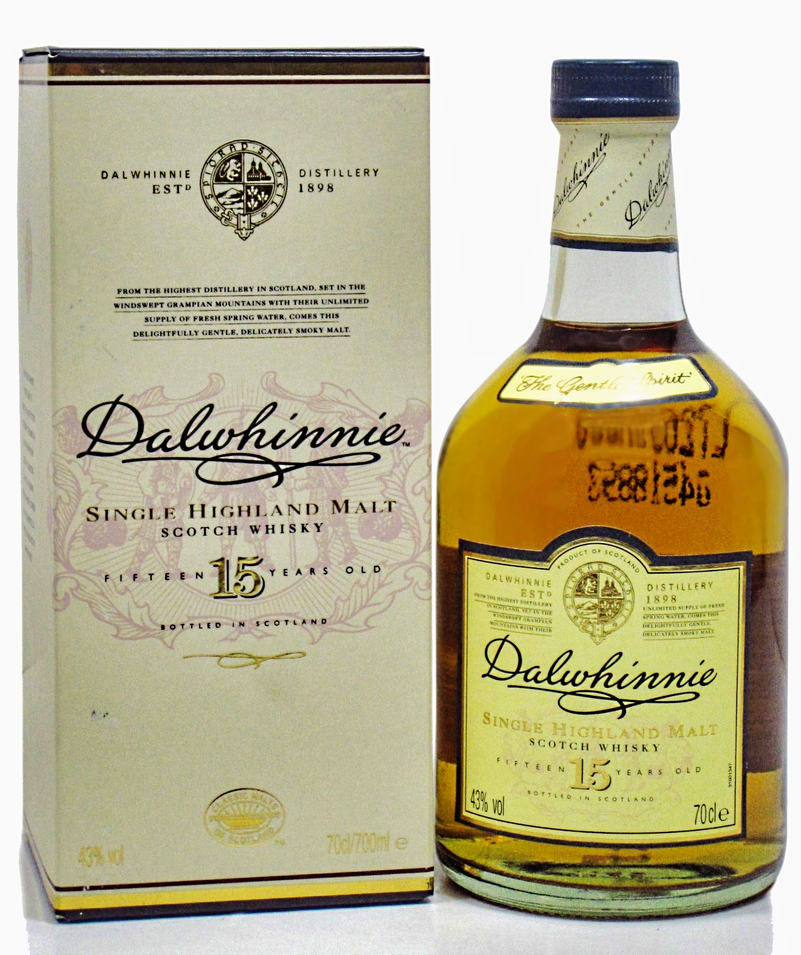 Dalwhinnie 15 y.o., 43% Vol., 0,7l | Luxury Drinks