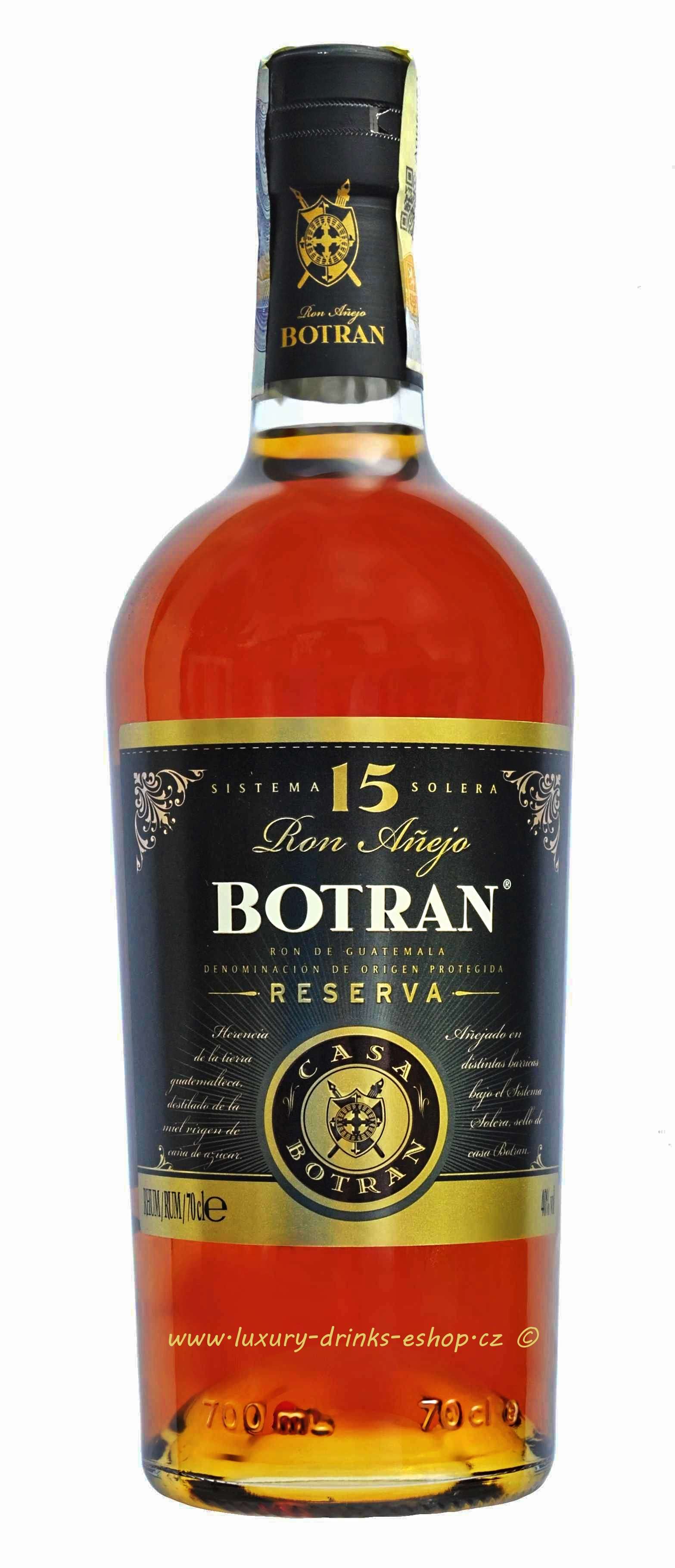 Botran 15 y.o., 40% Vol., 0,7l | Luxury Drinks