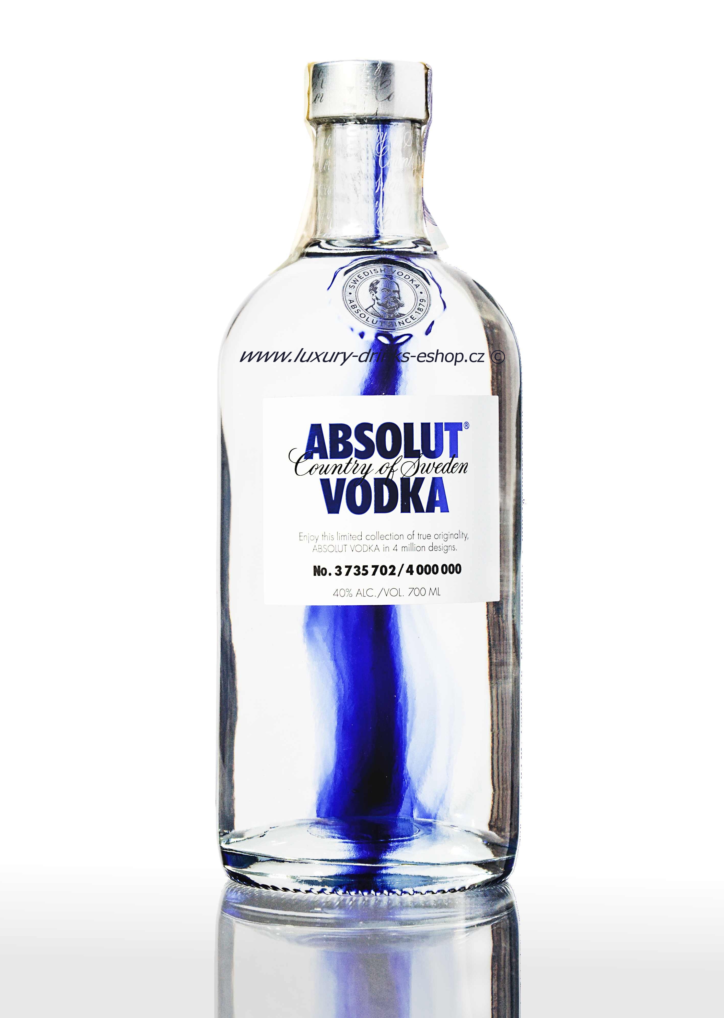 Absolut vodka, 40% Vol., 0,7l | Luxury Drinks