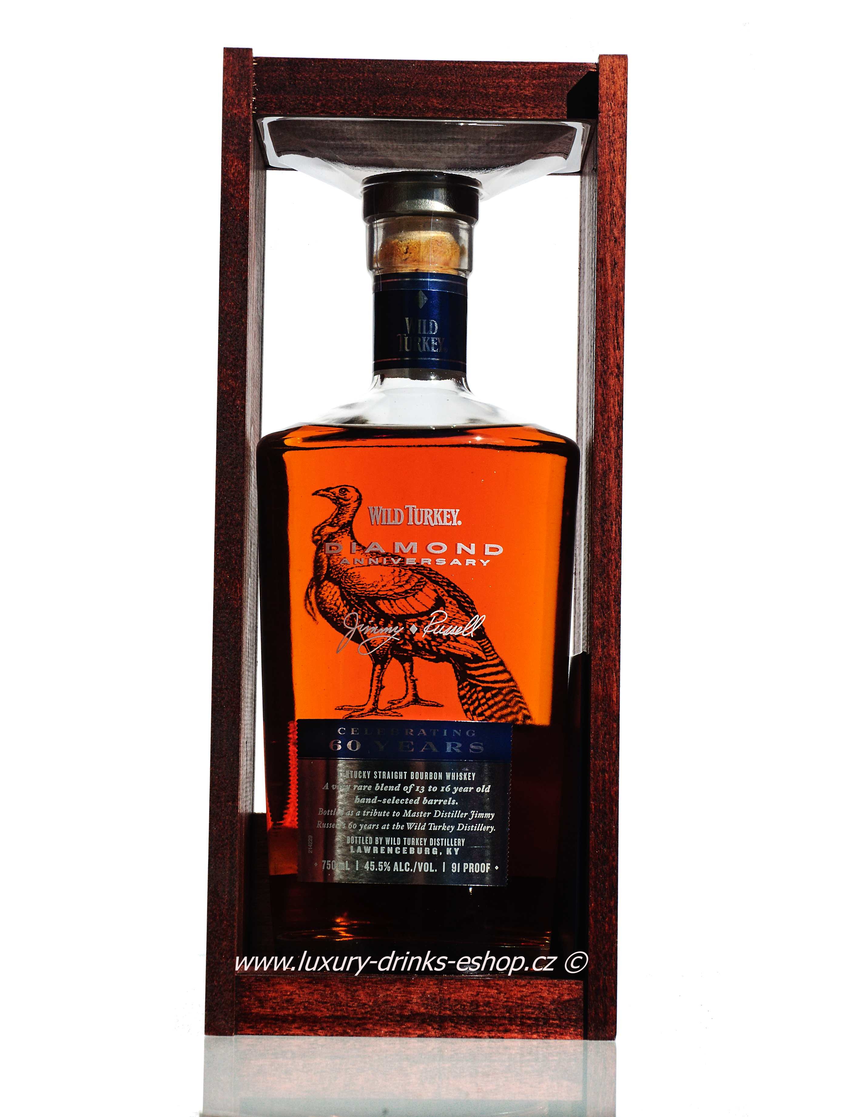 Wild Turkey Diamond Anniversary, 45,5% Vol., 0,75l | Luxury Drinks